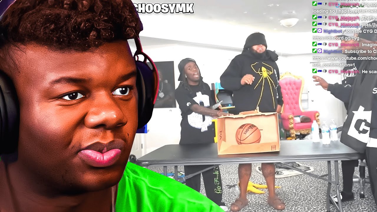 Choosymk Reacts to Kai Cenat and His Friends - YouTube