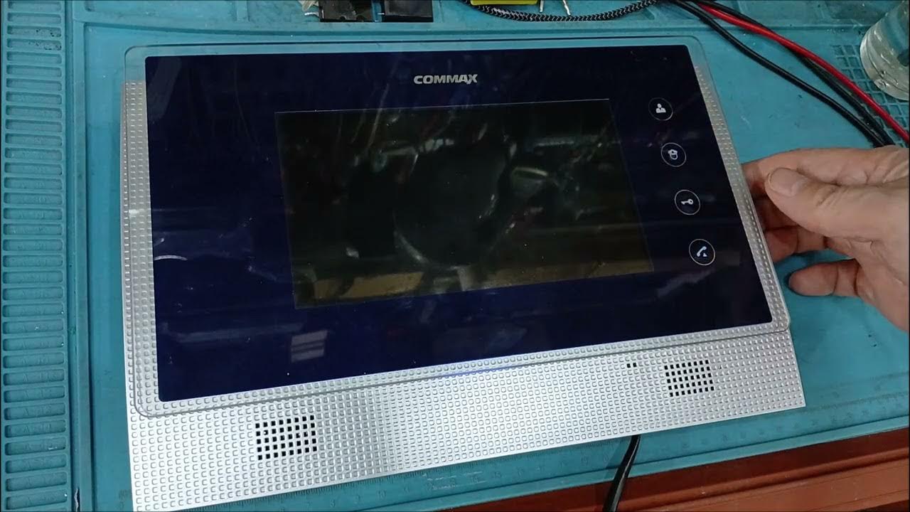 코맥스비디오폰수리 COMMAX CAV 70UG 홈오토메이션수리 월패드수리 - YouTube
