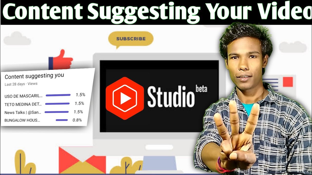 Content Suggesting Your Video 🙏 | Yt Studio learn how youtube ...