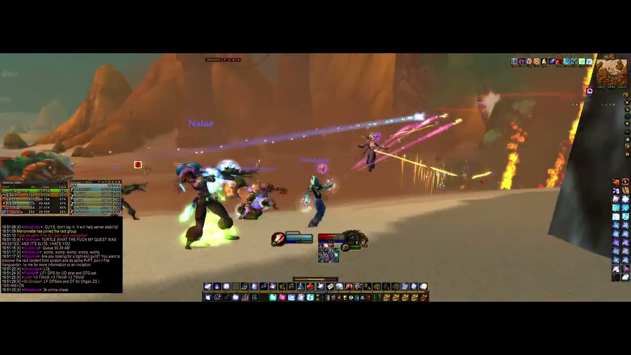 Turtle wow - PUG Ostarius custom world boss - Mage 20 November - 5th ...