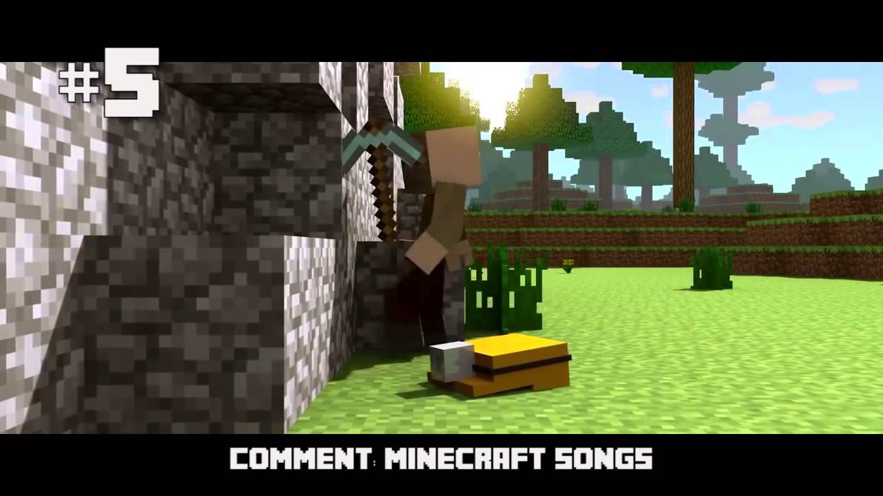 Minecraft Song Animation Top 5 Minecraft Songs Minecraft Parodies 2015 ...