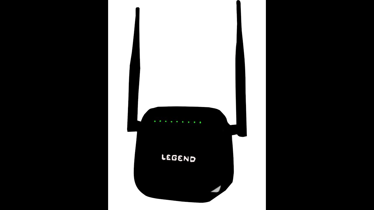 new best WiFi router LEGEND - YouTube