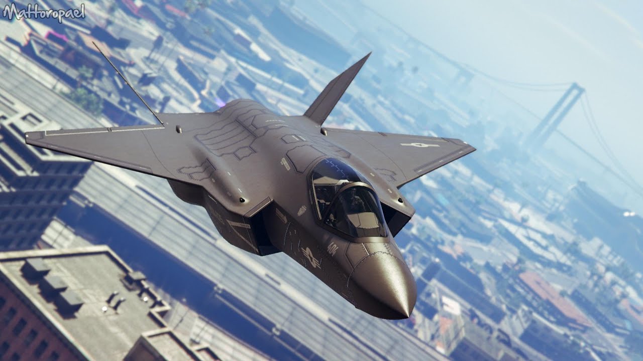F-160 Raiju JET / F-35 hustle | GTA 5 Online- 2025 - YouTube