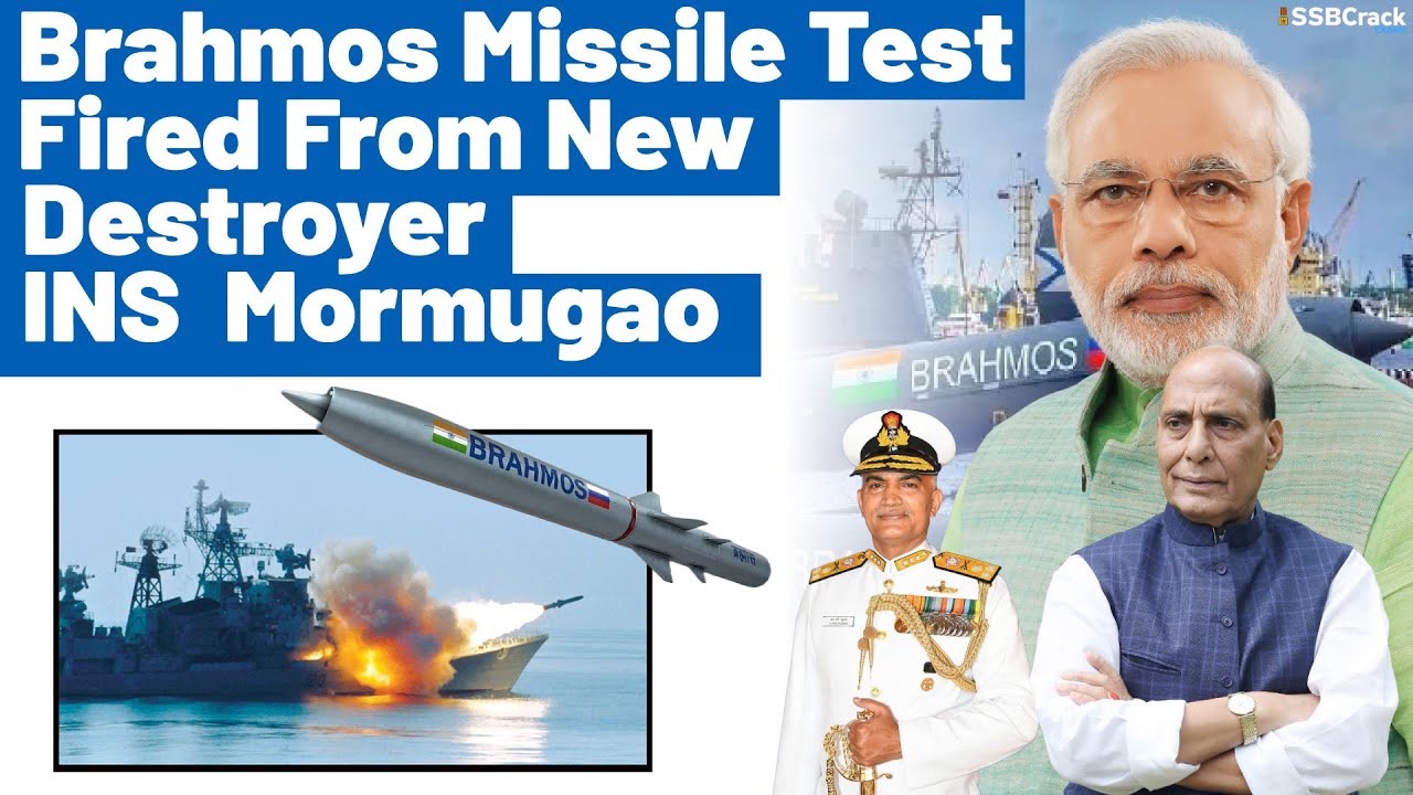 India’s Newest Guided-Missile Destroyer Fires BrahMos | Indian Navy ...