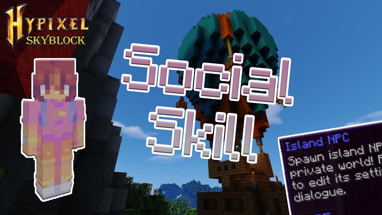 Social Skill Update | Hypixel SkyBlock Deutsch - YouTube
