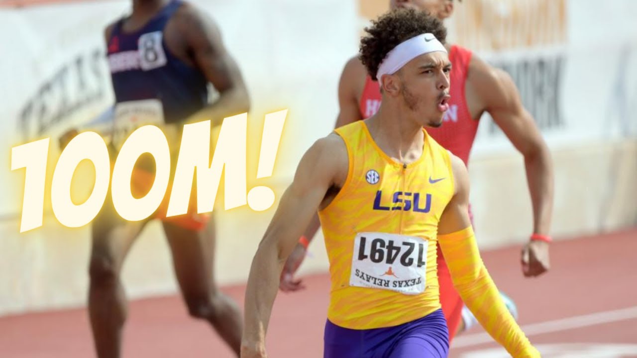 Terrance Laird 100m Prelims | SEC Outdoor T&F Championship May 14, 2021 ...