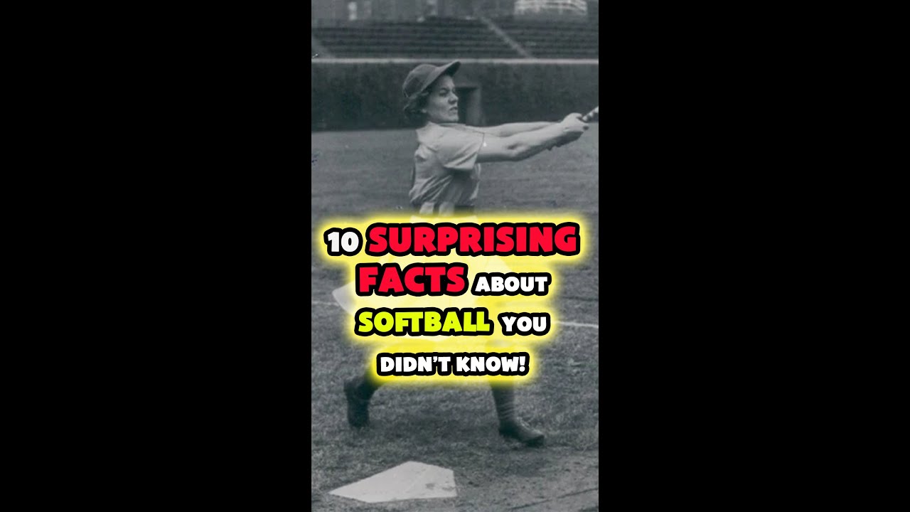 10 Surprising Facts About Softball You Didn’t Know! - YouTube