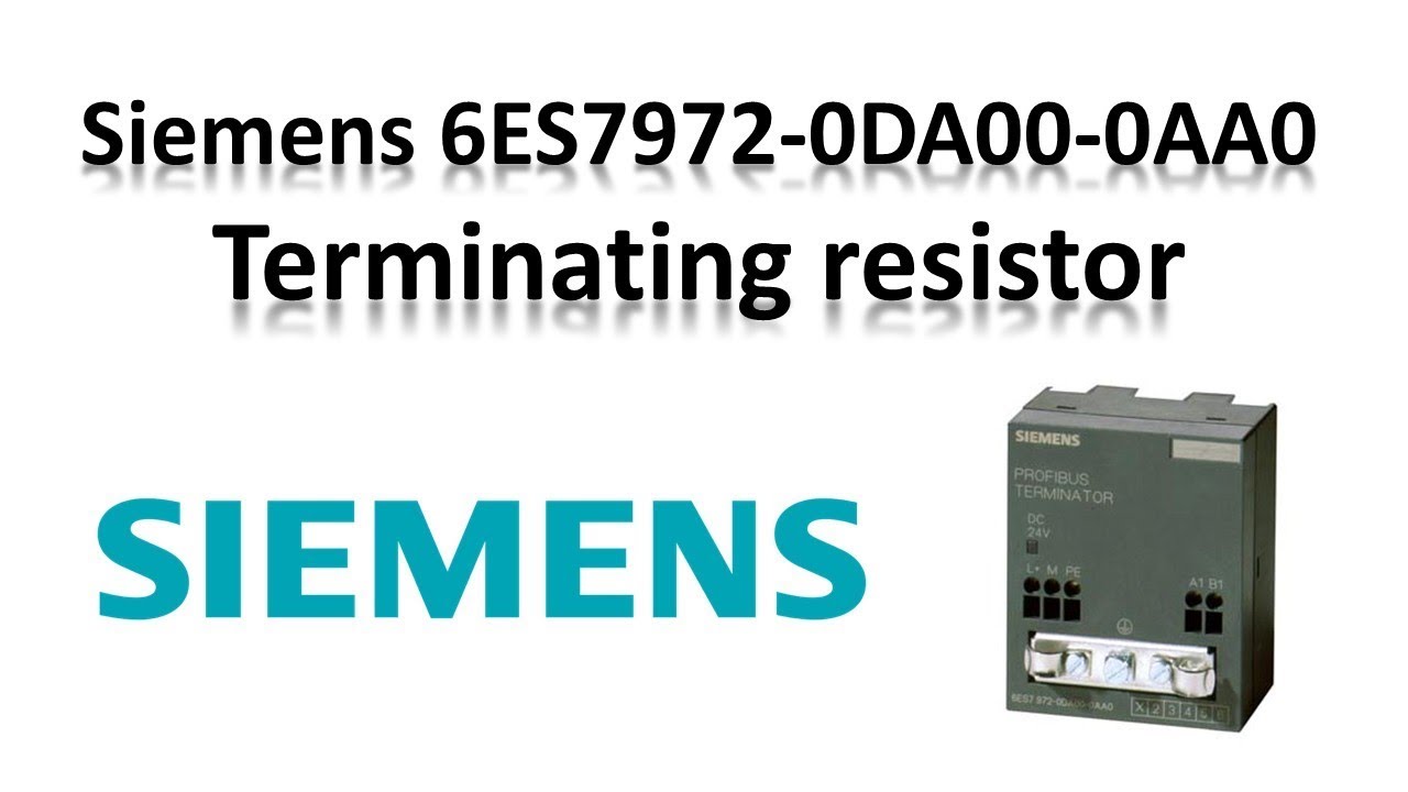Siemens Profibus Terminator 6ES7972-0DA00-0AA0 / SIMATIC DP / Eltra ...