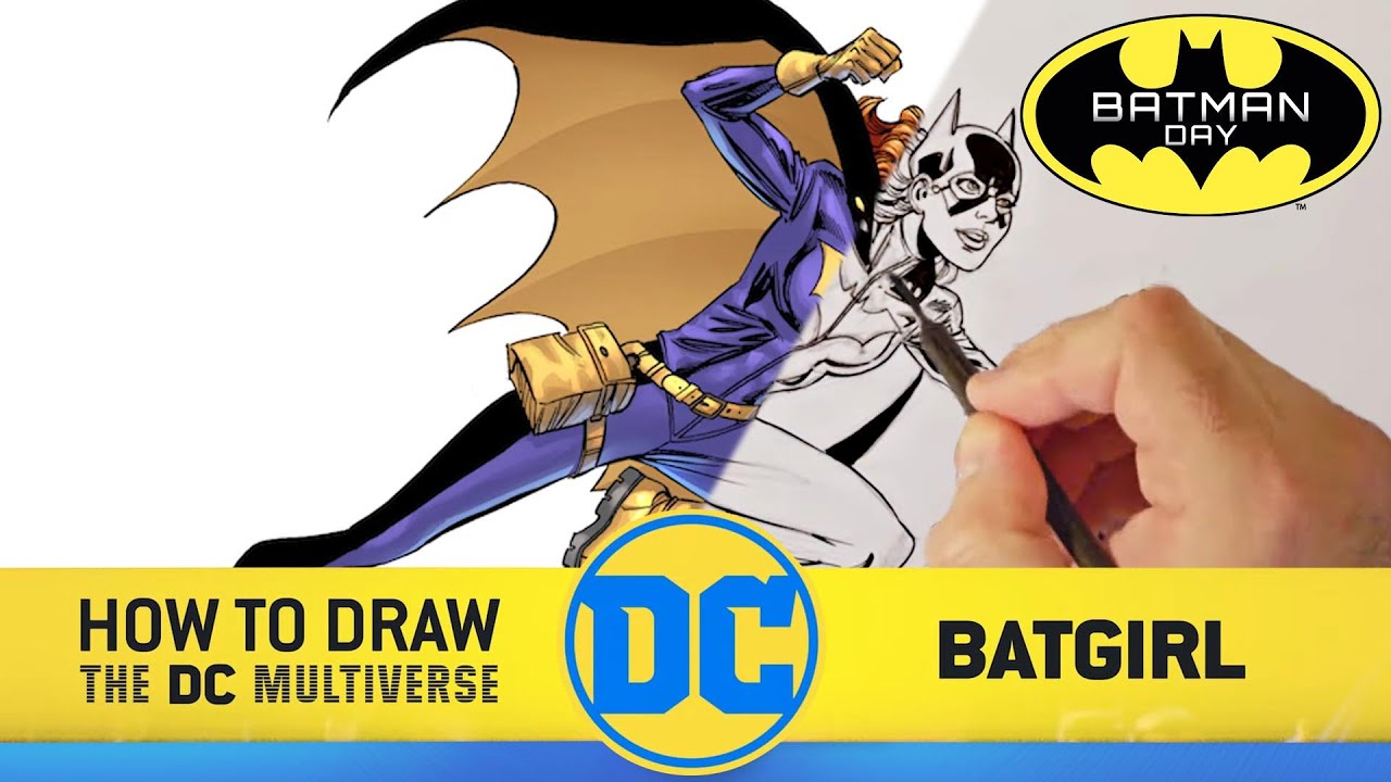 How To Draw: The DC Multiverse | Batgirl | @dckids - YouTube