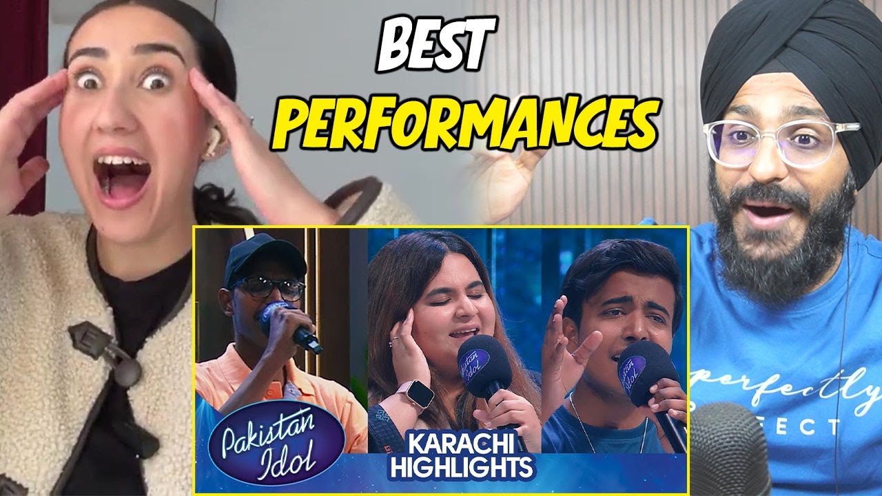 Indian Reaction to Pakistan Idol Karachi Auditions | Episode 5 | Raula ...
