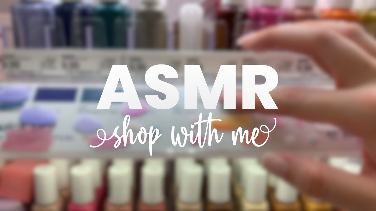 ASMR Shop with me 👛 💅 - YouTube