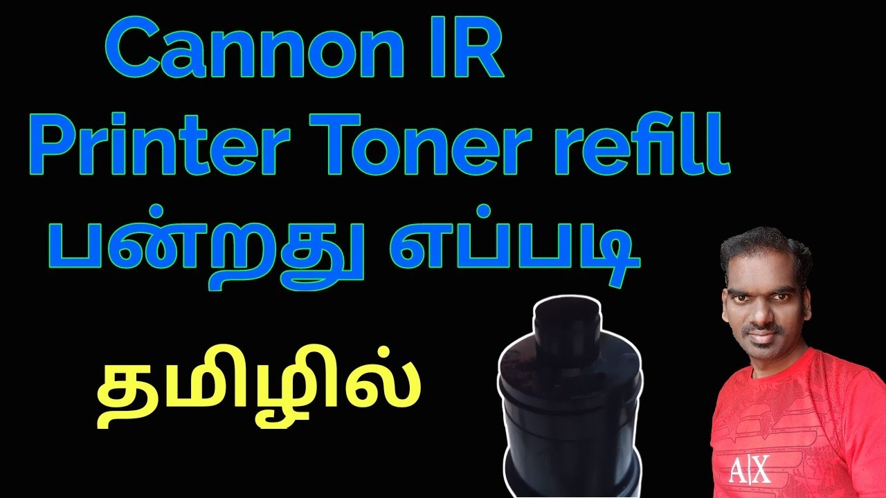 How to toner refill Canon ir printer | ir3025 | ir3225 | Network Ravi ...