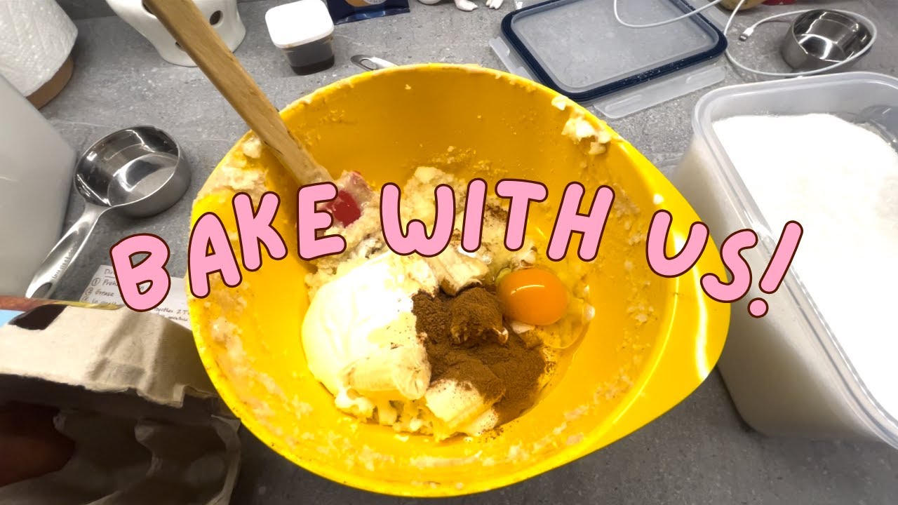 BAKE WITH US! (baking for our friends as a cas experience) - YouTube
