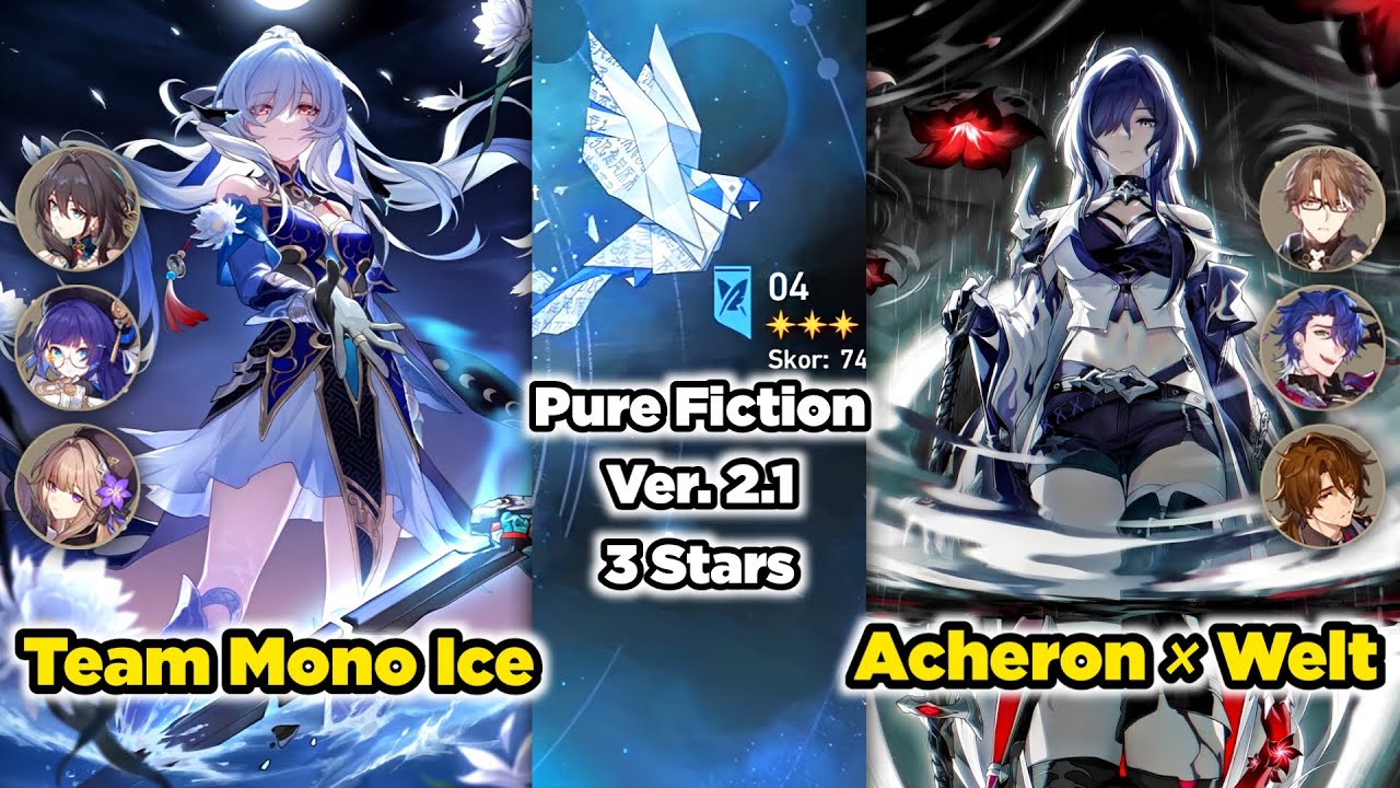 E2S1 Jingliu Mono Ice & E4S1 Acheron Team Fast Charging Stack | Honkai ...