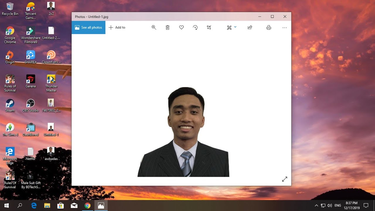 How to make Formal Attire Suit Edit Using Photoshop CC (TAGALOG) 2019 ...