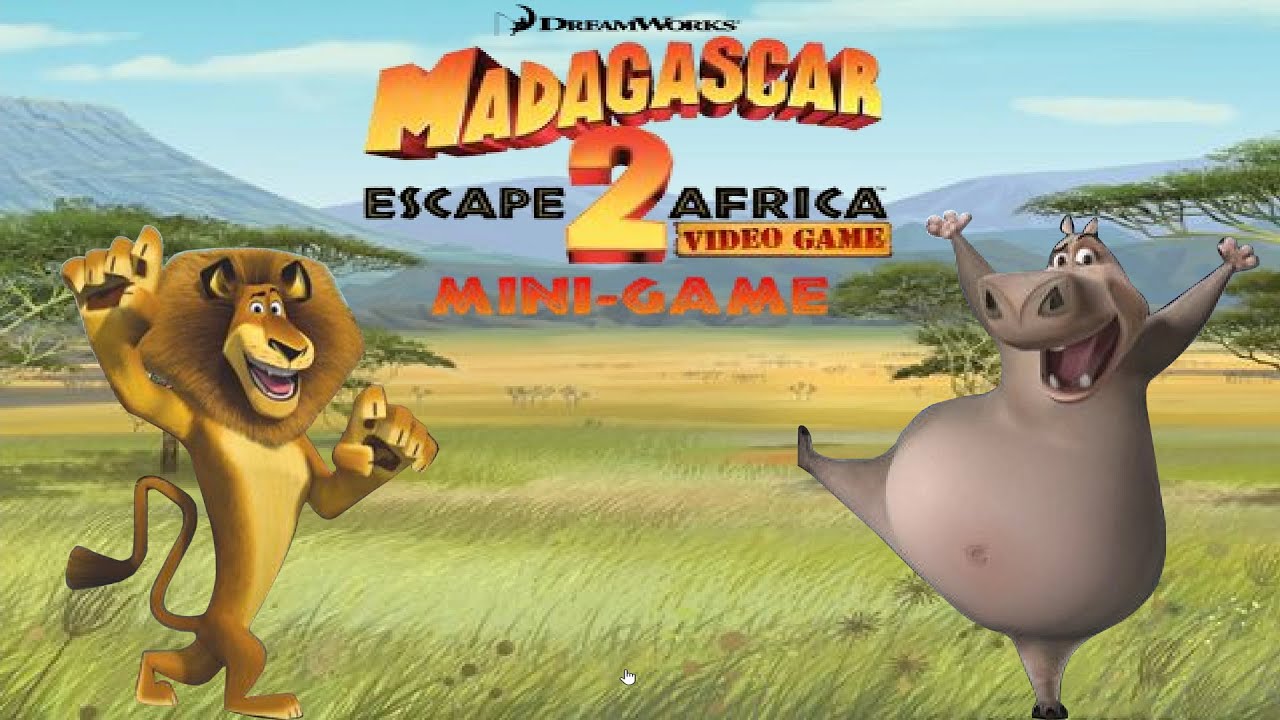 Madagascar 2: Mini Game - YouTube