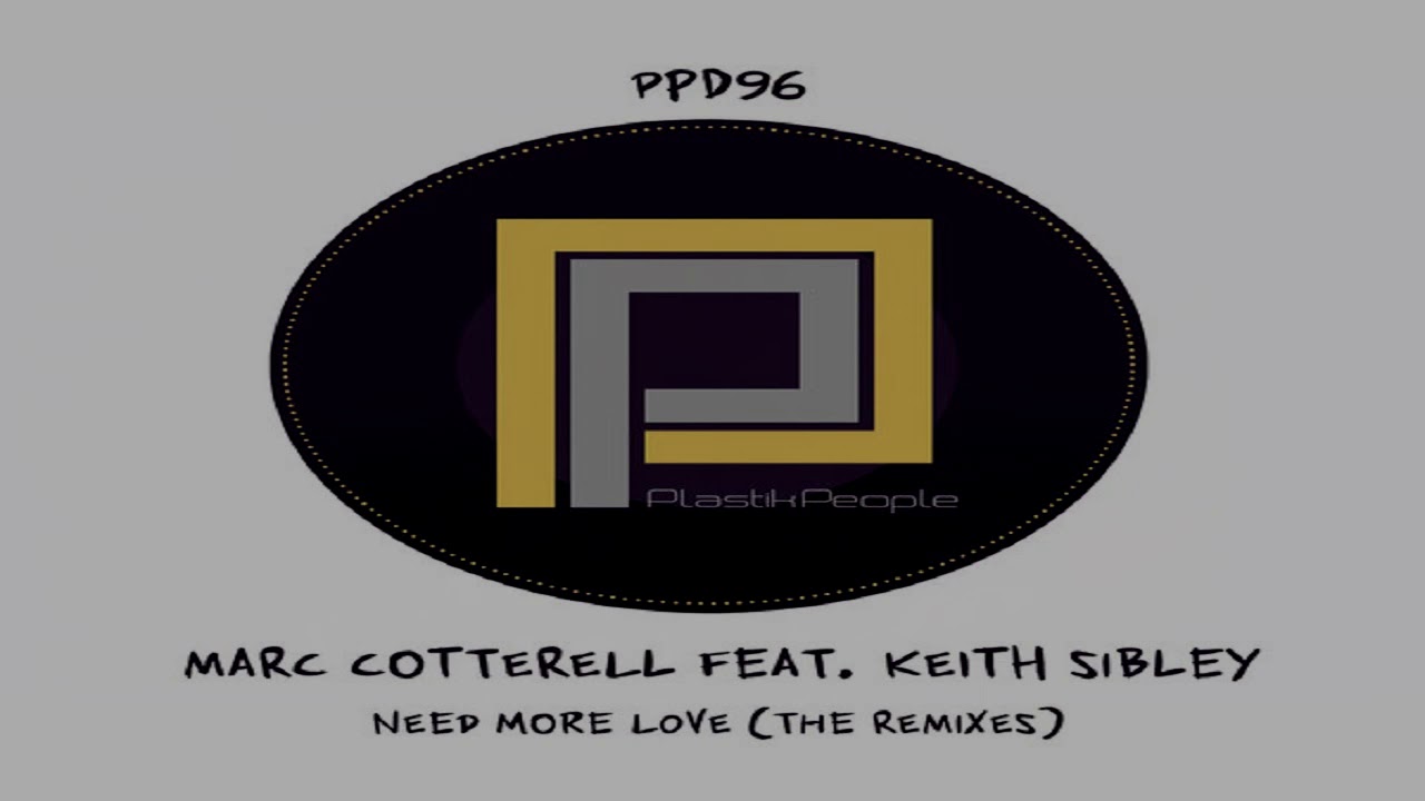 Marc Cotterell Feat Keith Sibley - "Need More Love" (Johan S Remix ...