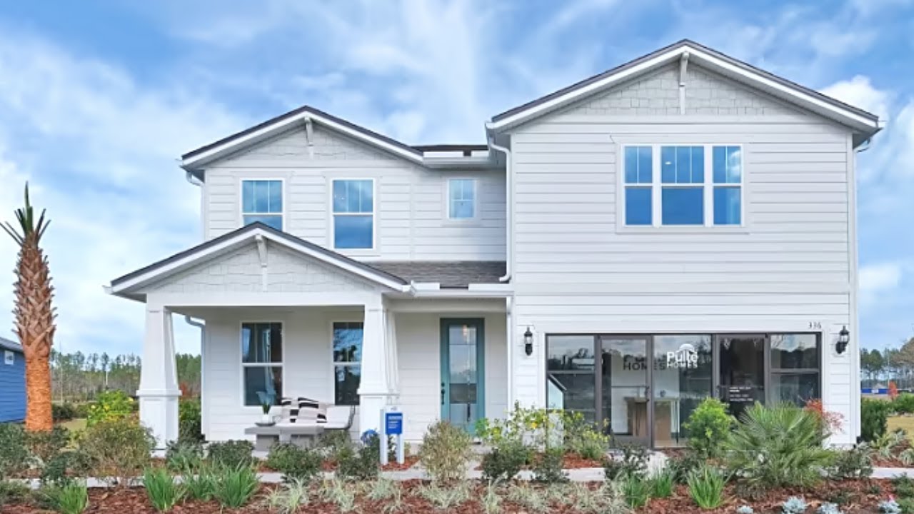 Wildlight // Model Home Tour (Pulte 2 of 2) - YouTube