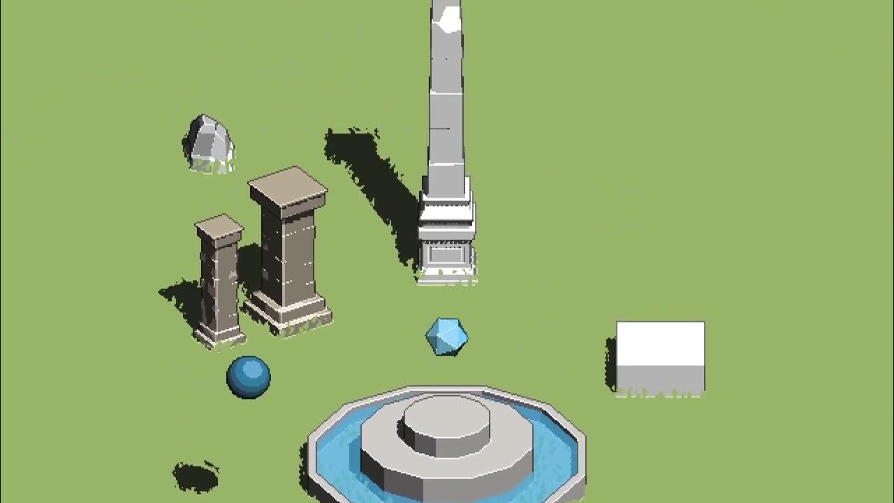 3D pixel art renderer improvements - YouTube