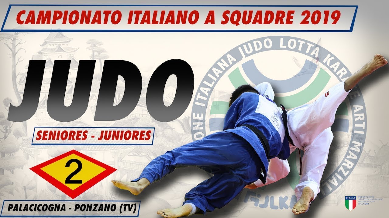 Judo - Campionato Italiano a Squadre Seniores/Juniores 2019 M/F ...