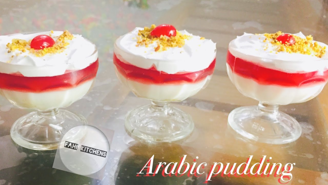 Eid special //arabic muhallabi dessert// simple recipe// - YouTube