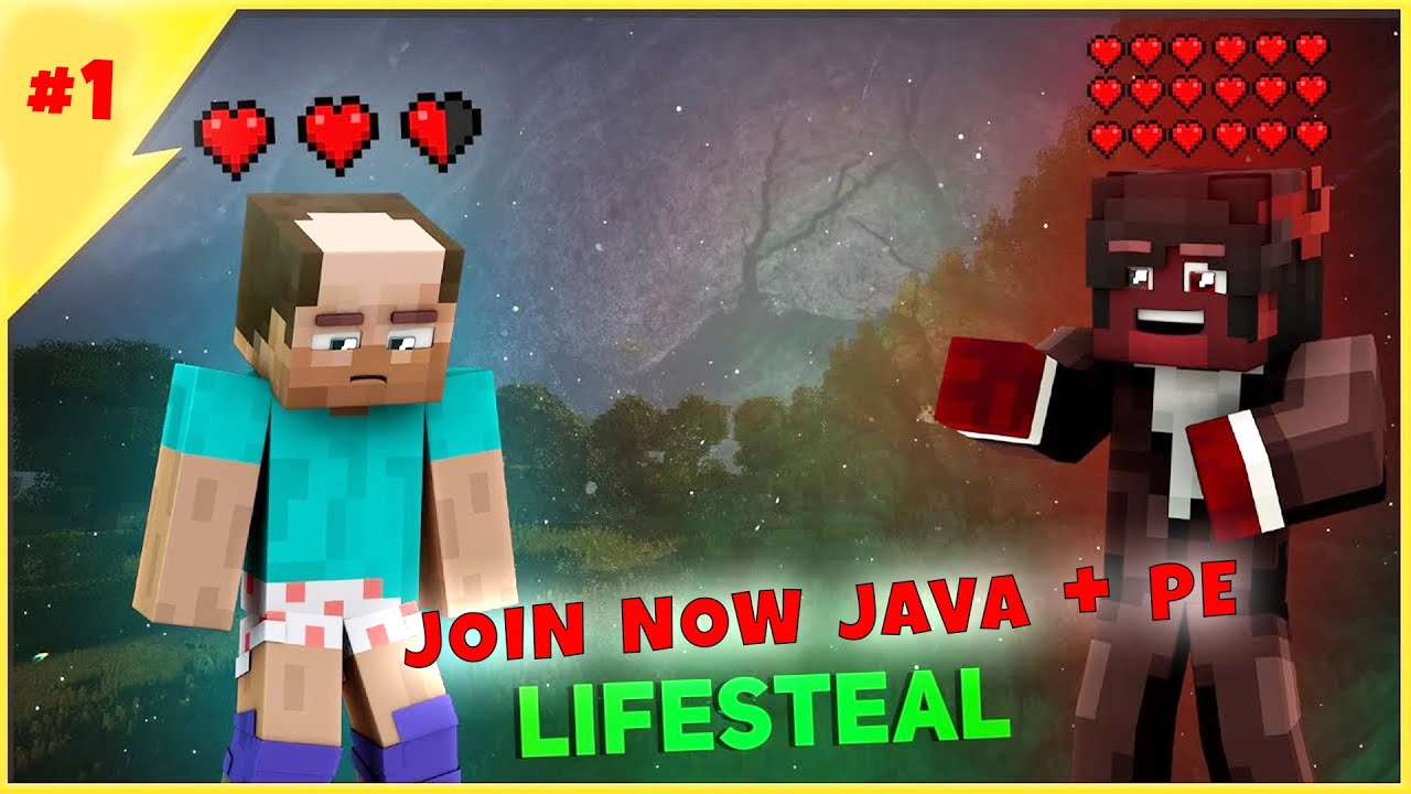 Minecraft Public lifesteal smp (free to join ) | Minecraft live / JOIN JAVA + PE.| #S3 #ep5 ...