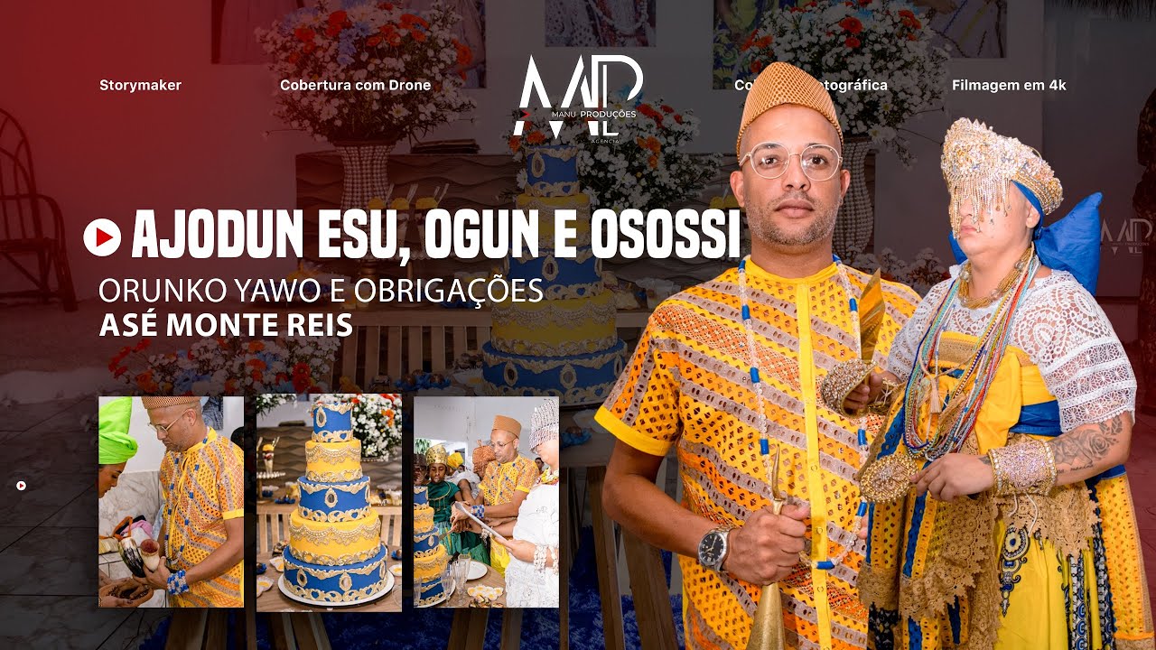 ILÉ ÀSE OMO OBA AYÉ (ASÉ MONTE REIS) Ajodun Esu, Ogun e Osossi - Orunko ...
