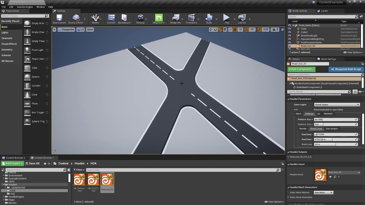 UNREAL Starter Kit | Road Tool - YouTube