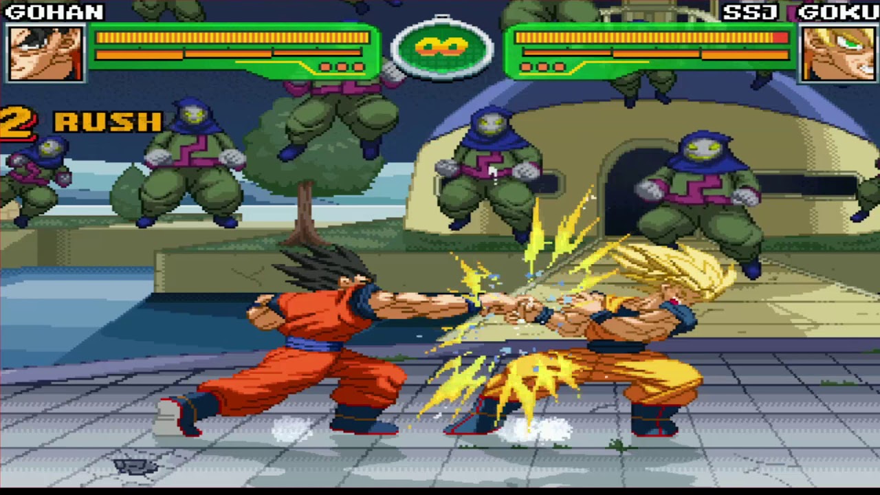 Hyper Dragon Ball Z: Some Gohan Combos - YouTube