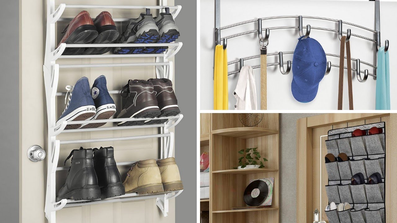 10 Amazing Behind the Door Storage Ideas - YouTube