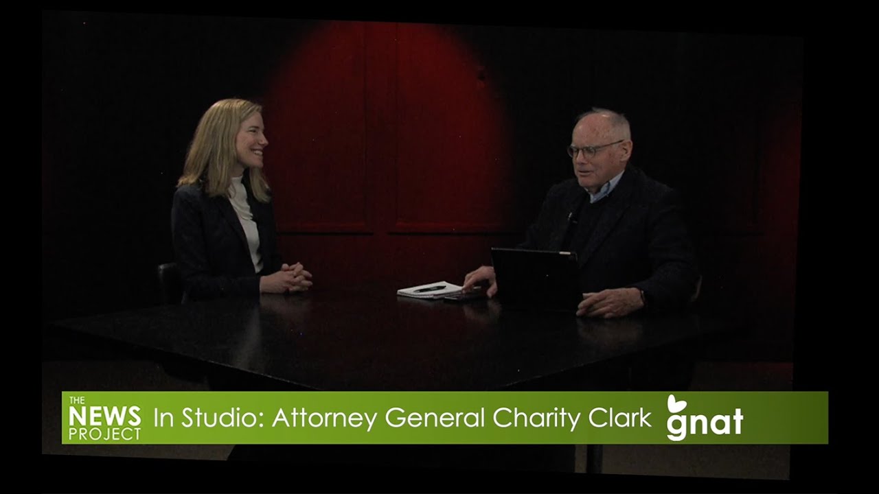 The News Project: In Studio - Attorney General Charity Clark - YouTube