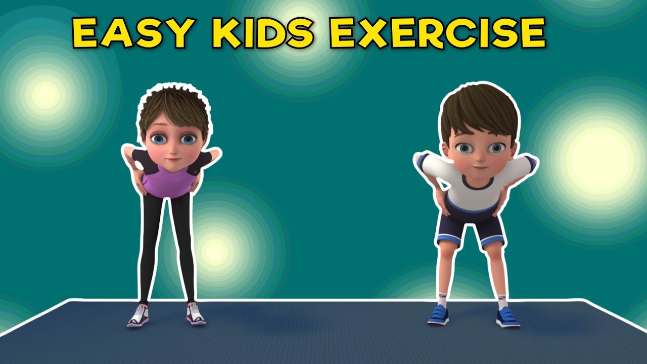 EASY KIDS EXERCISE VIDEO AT HOME | Kids Exercise - YouTube