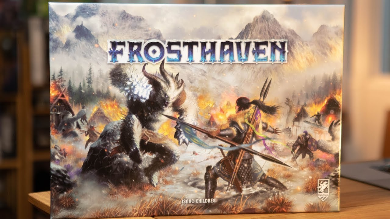 Frosthaven Unboxing Stream!!! (+Q&A) - YouTube