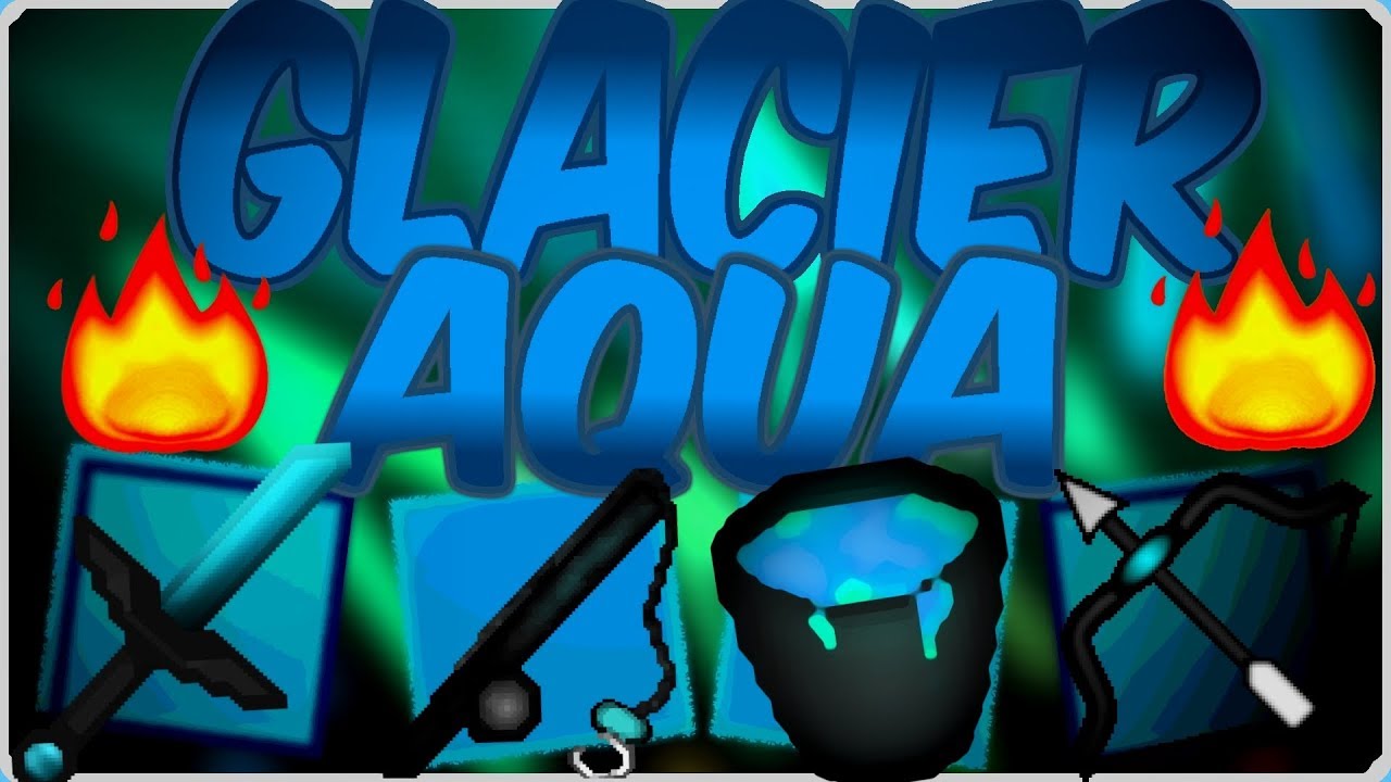 Minecraft: Glacier Aqua PvP Texture Pack | 1.7/1.8/1.9 MC Resource Pack - YouTube