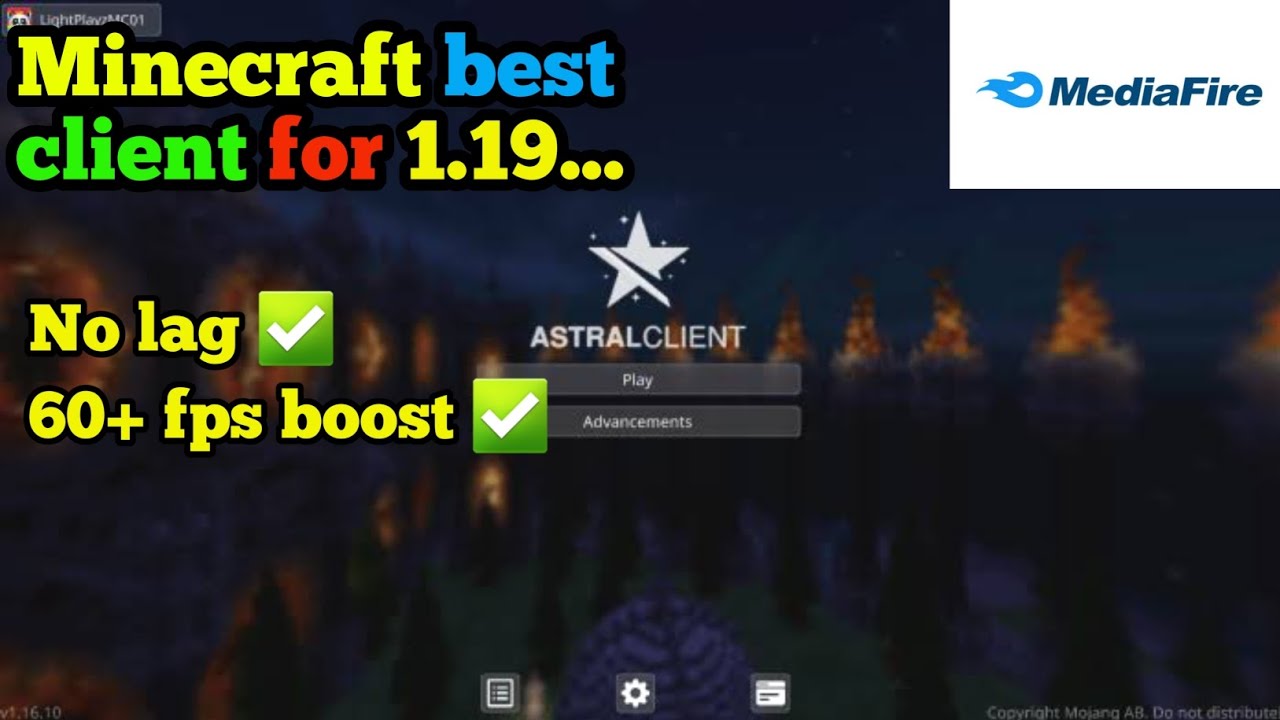 Minecraft best client for mcpe 1.19.24 || Astral client ...