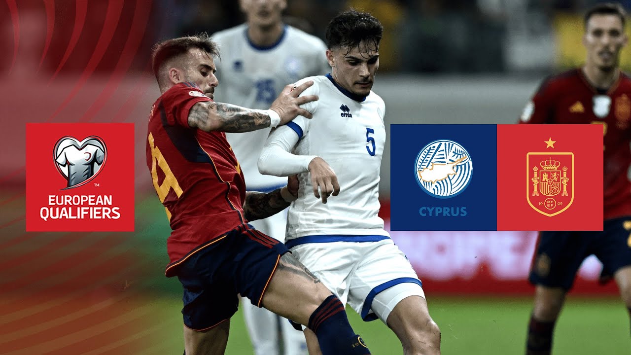 HIGHLIGHTS | Cyprus vs. Spain (UEFA Euro 2024 Qualifiers) - YouTube