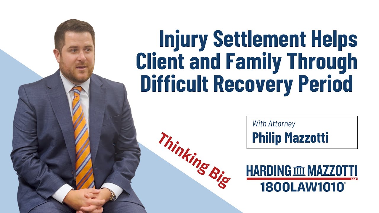 Injury Settlement Helps Client and Family Through Difficult Recovery ...