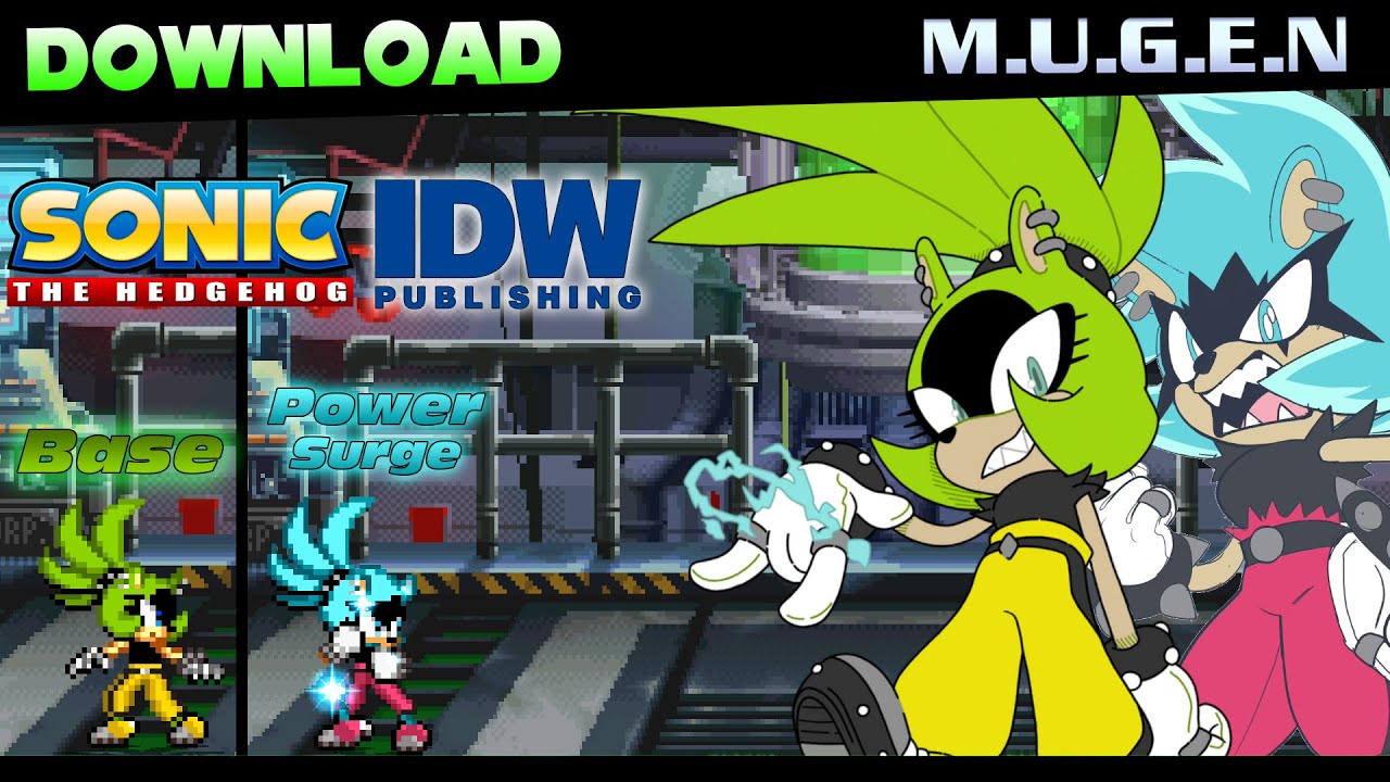 Download Surge The Tenrec Mugen Edit Youtube
