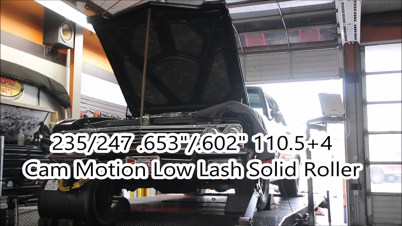 Cam Motion Low Lash Solid Roller Cam Dyno In Ls Engine Youtube 9936