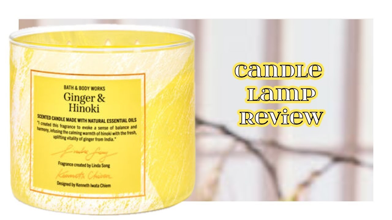 Bath & Body Works Ginger & Hinoki Candle Review | Asian American ...