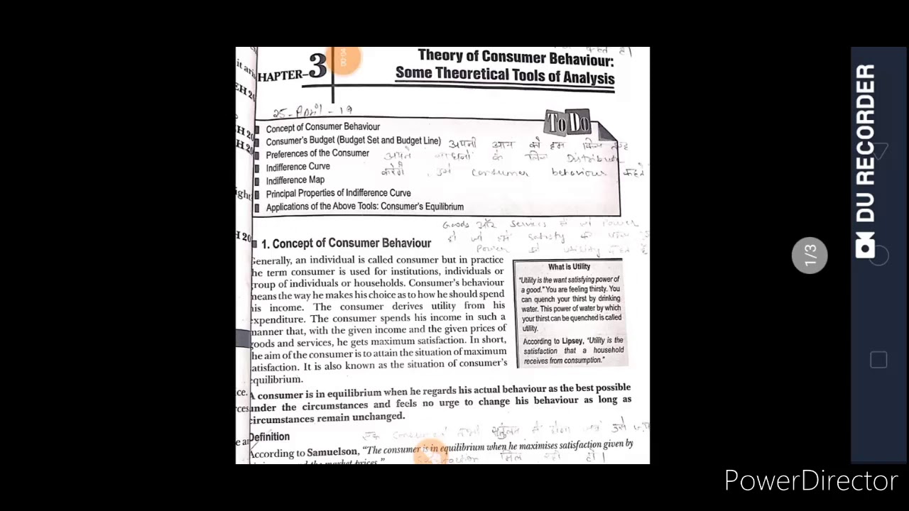 Economics 12th class chapter 3 part 1 - YouTube