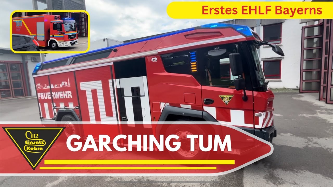 Werkfeuerwehr TUM - EHLF - Garching bei München - Feuerwehr Technische ...