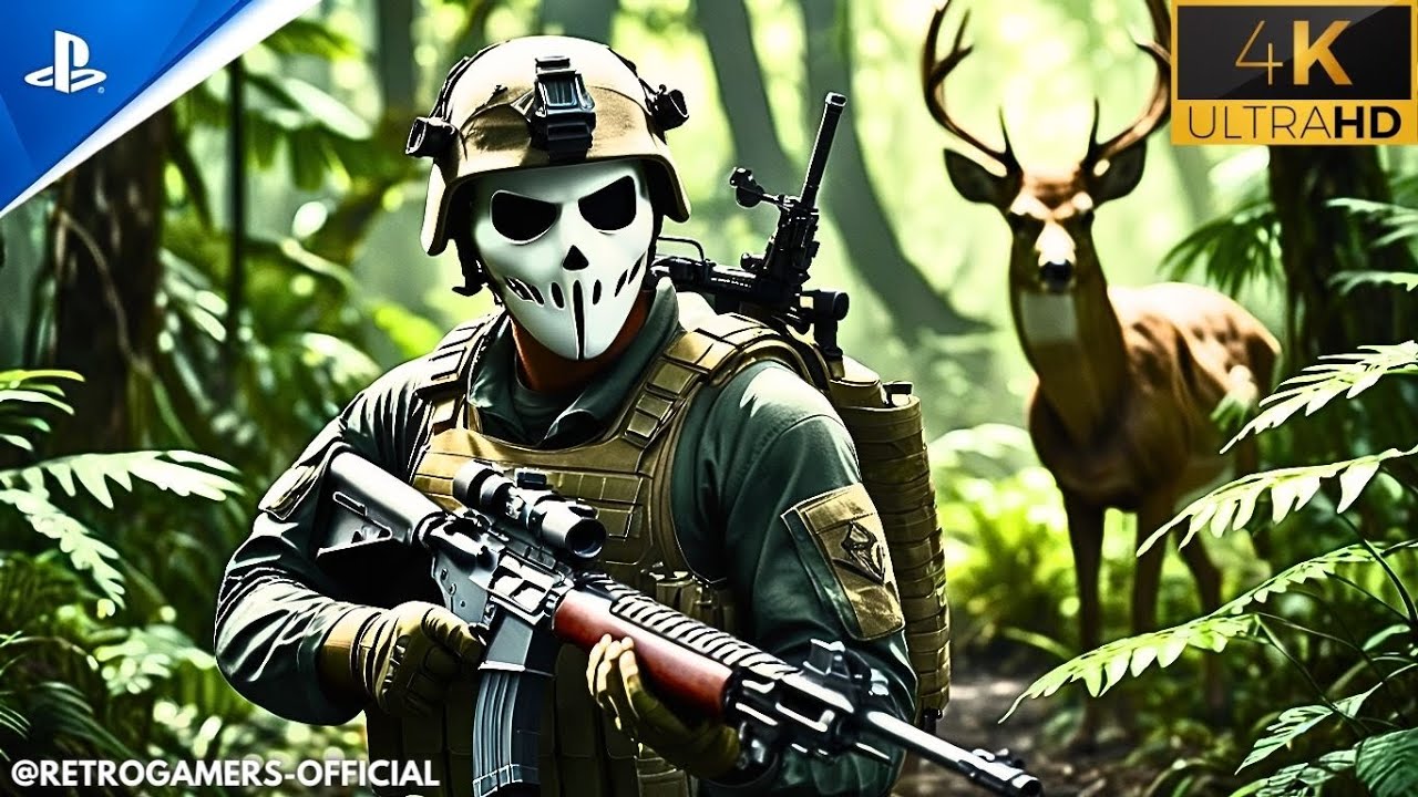 LOST IN JUNGLE ☠️| ULTRA HD [60FPS] GRAPHICS | CALL OF DUTY™ GHOSTS ...