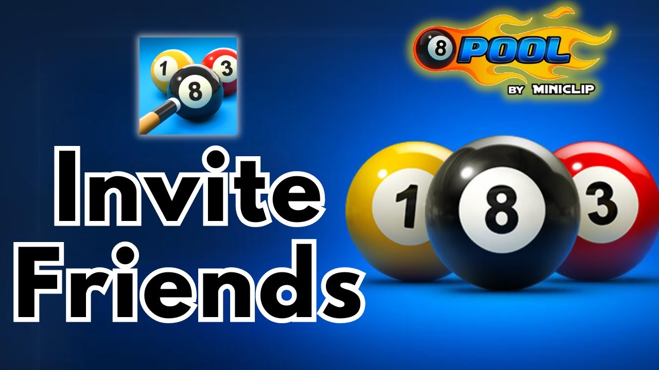 How to Invite Friends on 8 Ball Pool? 2024 | 8 Ball Pool - YouTube