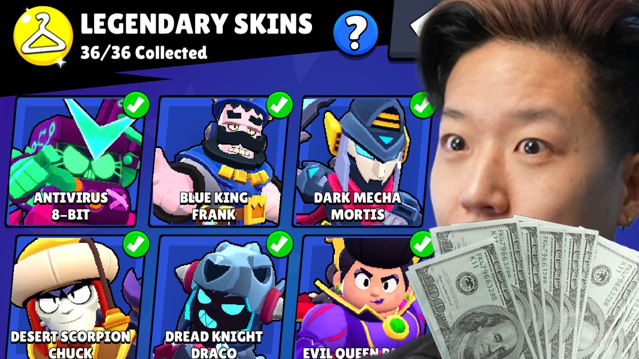 I Have a $15,000 Brawl Stars Account - YouTube