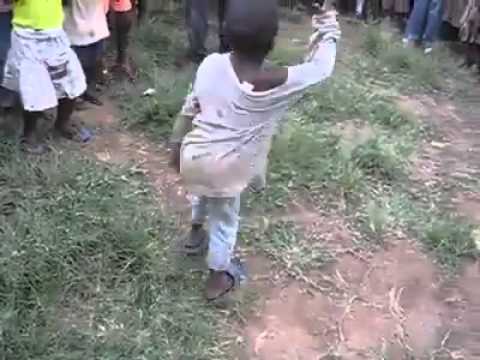 a unique dance step from Niger delta child in Nigeria - YouTube
