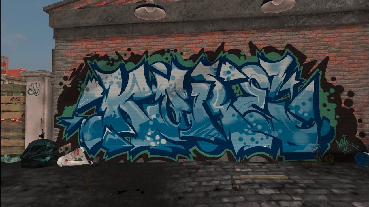 Kore -Kingspray Graffiti- 22-5-23 (Vr game) - YouTube