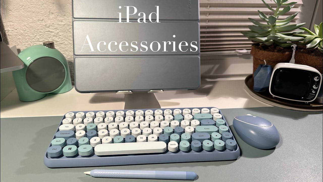 iPad accessories/ MoKo Stylus Pen and Silicone case 💙 aesthetic ...