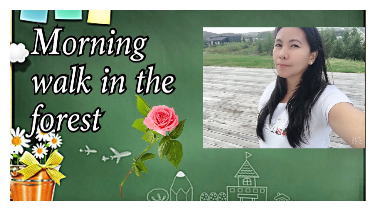 My morning walk routine - YouTube