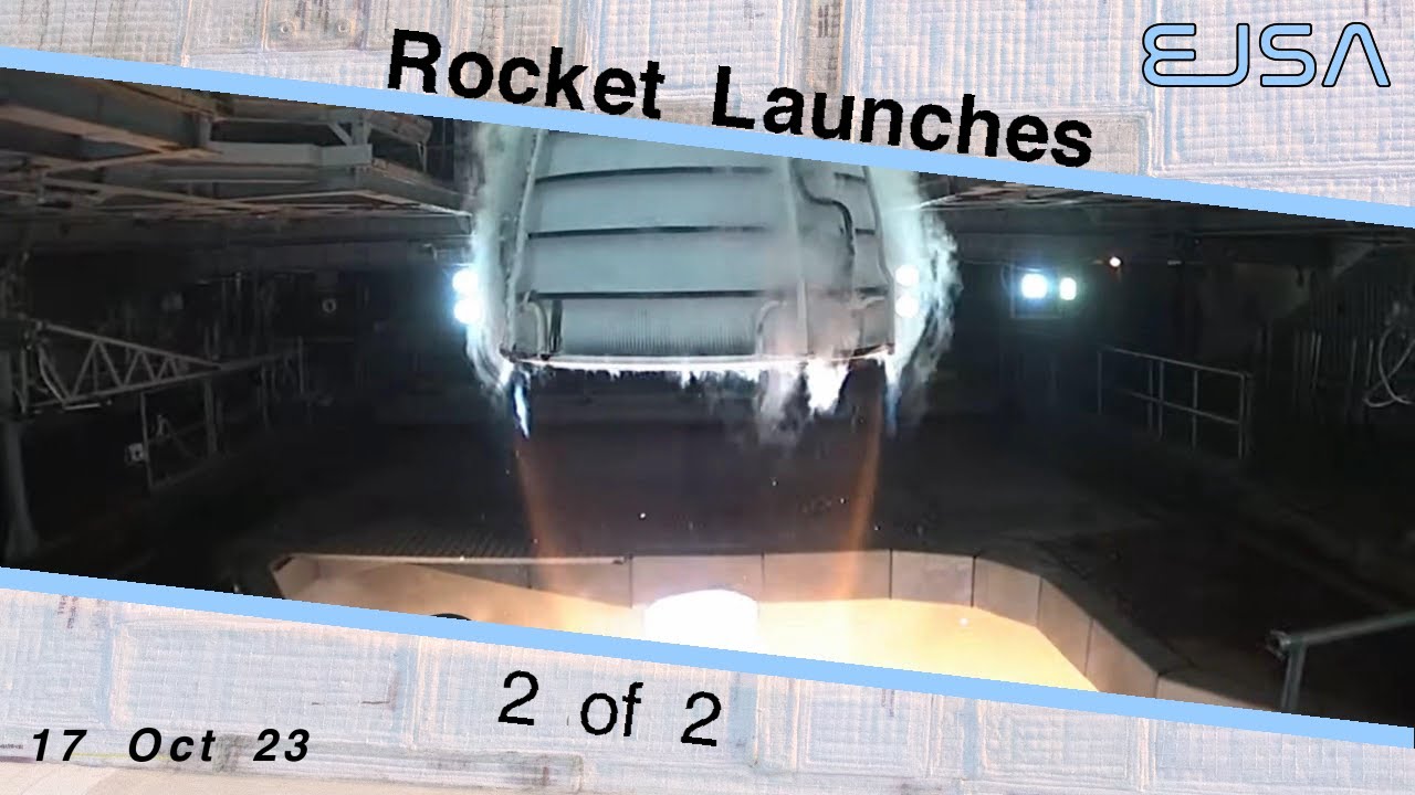 NASA RS-25 Engine Test Fire - 17th Oct 2023 - (Part 2 of 2) - YouTube